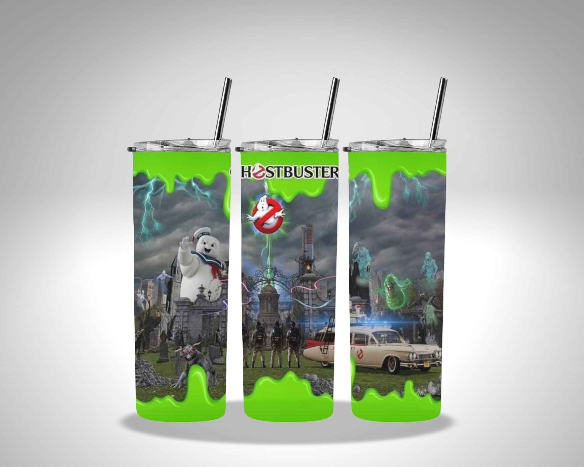 Ghostbuster Theme Inspired 20 Oz. Tumbler – Savvy Queen Creations
